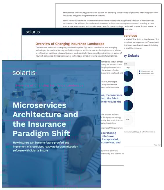 Insurance Microservices Architecture for Policy Administration